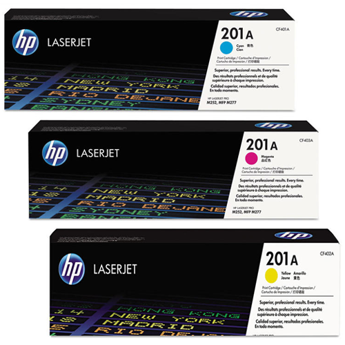 Toner HP 201A color