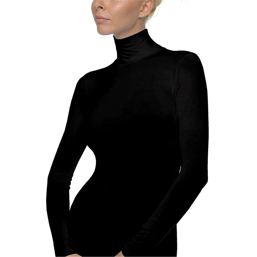 CRNA Rolka dug rukav TURTLE NECK