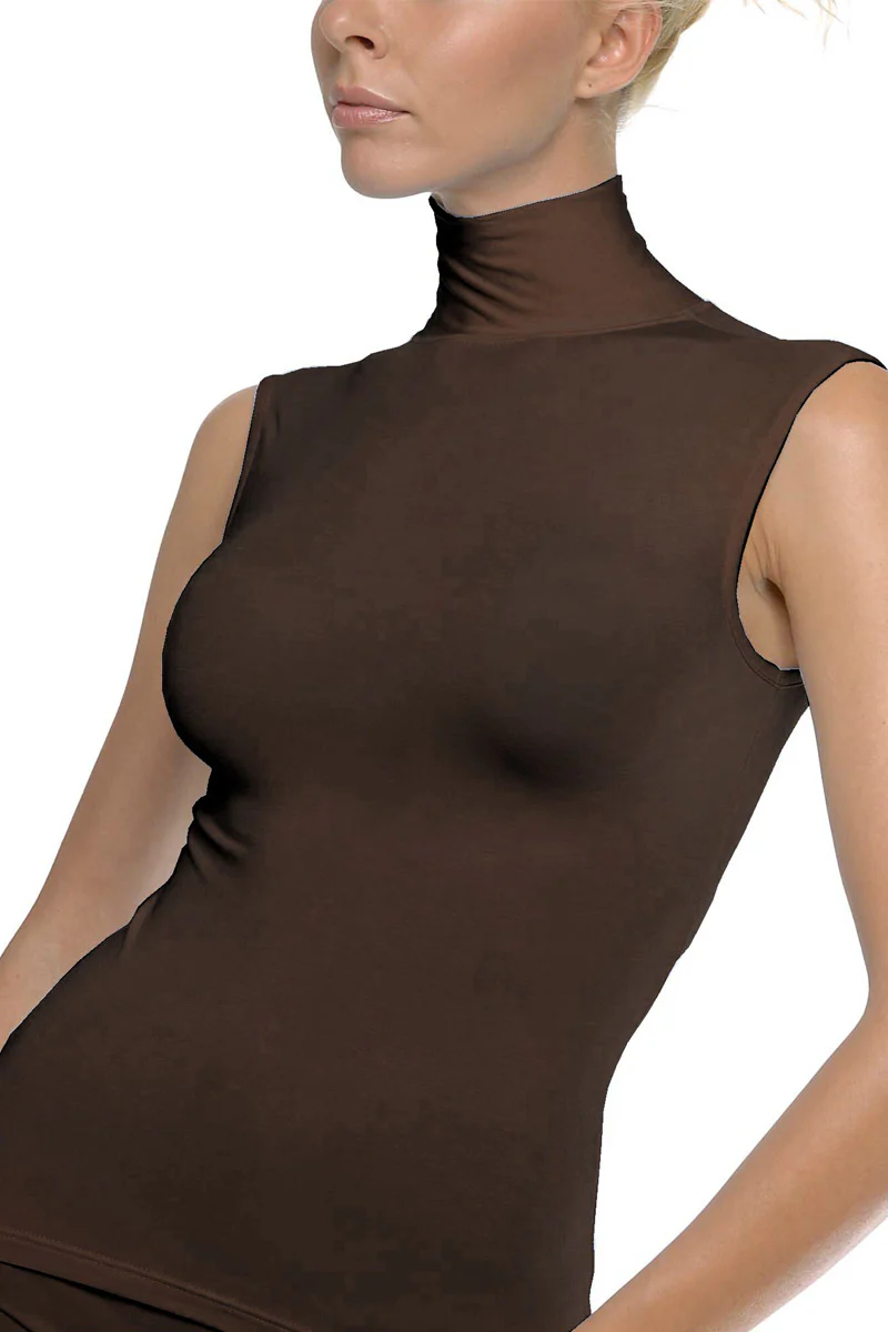 Rolka bez rukava CHOCOLATE Turtle Neck