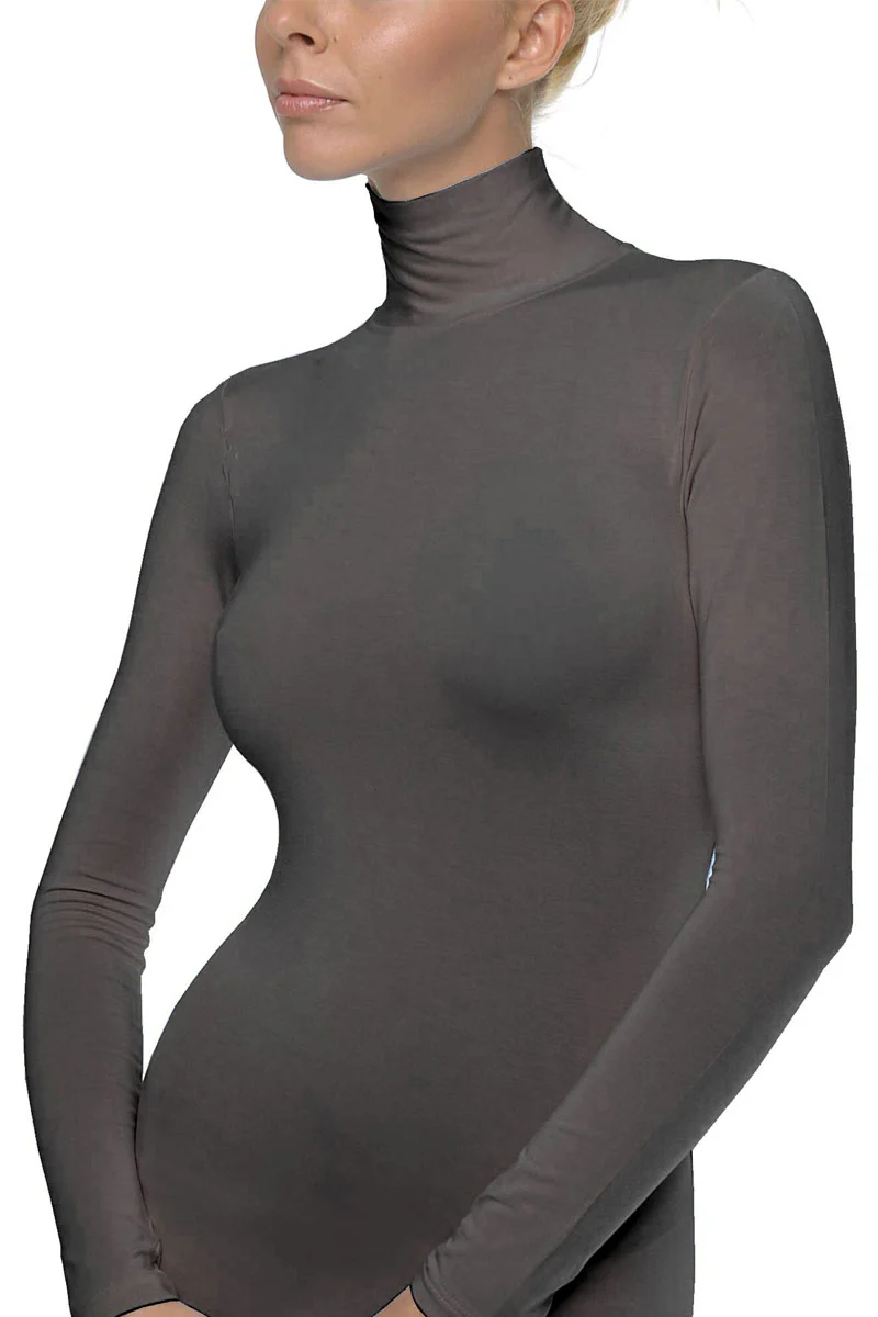 Rolka dug rukav DARK GREY Turtle Neck