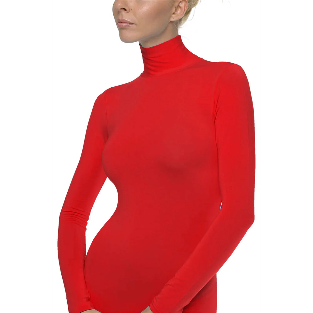 Rolka dug rukav RED TURTLE NECK