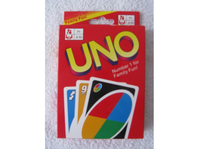 UNO karte - NOVO
