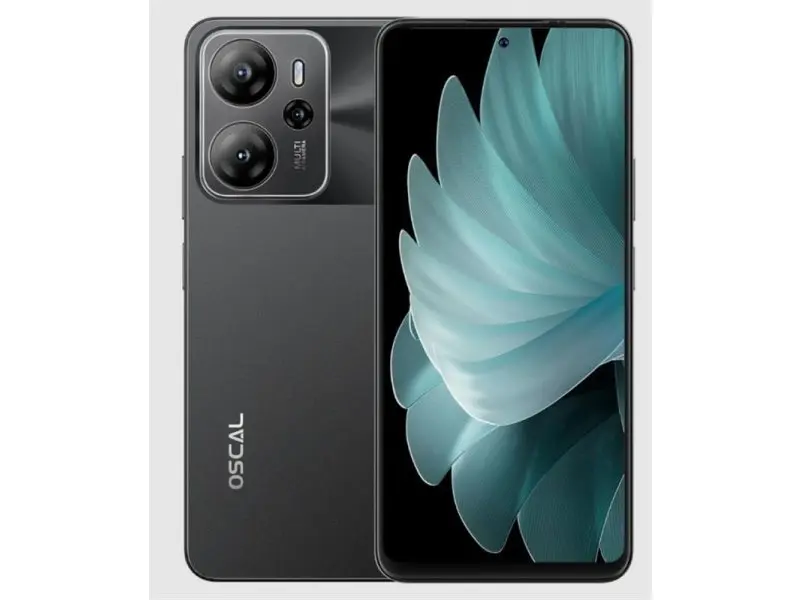 OSCAL Mobilni telefon Tigar 13, 5G 8/256GB, Hurricane Black