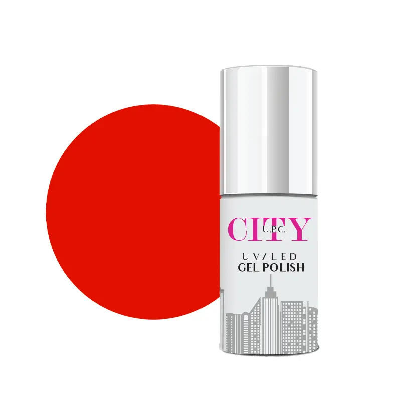 Urban Pro Gel lak za nokte City Line Hybrid, 7ml, Red Hot Shot