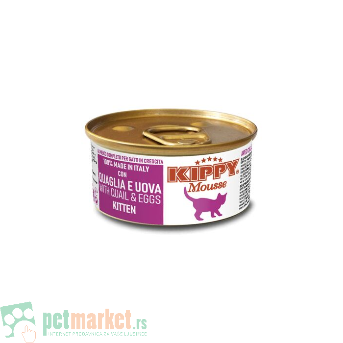 Kippy: Mus za mačiće Kitten Mousse, 85 gr