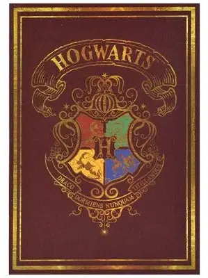 Rokovnik A5 Harry Potter bordo