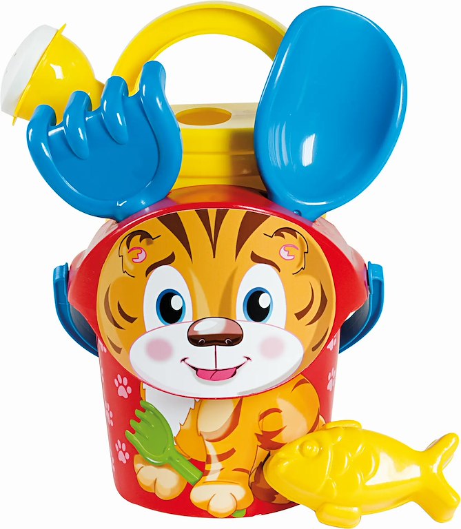 ANDRONI GIOCATTOLI Set Kofica za pesak Baby tigar