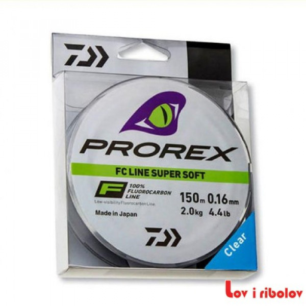 Fluorocarbon Prorex Fc Line 150m 0.33mm