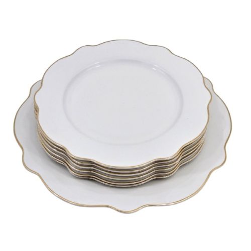 Set za desert porcelan Gold 7/1