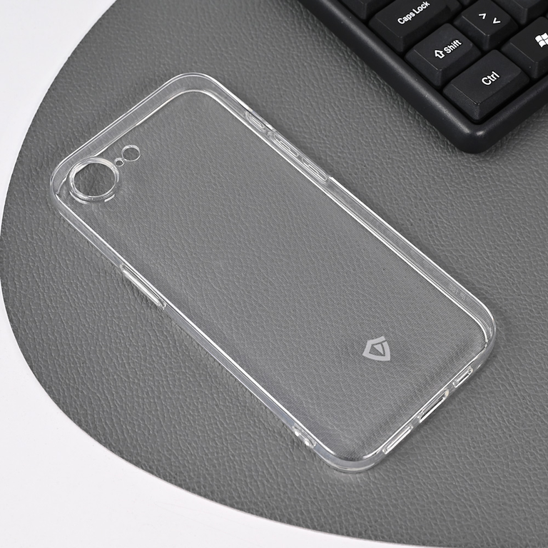 iPhone 16e silikonska maska (Transparent)