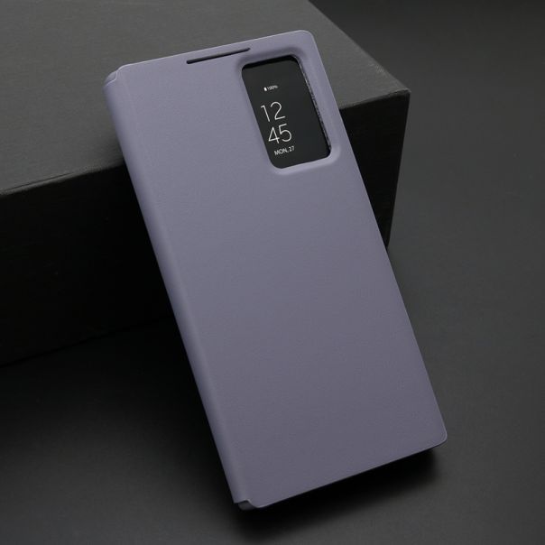Maska BI FOLD Smart Window za Samsung S928B Galaxy S24 Ultra 5G, ljubičasta