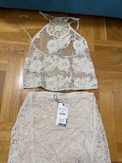 Zara heklani komplet