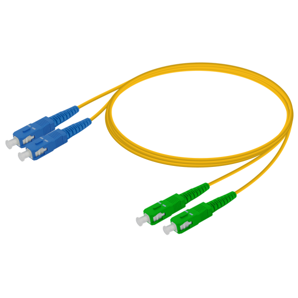LanPlus Patchcord SC/UPC-SC/APC SM G.657.A1, Duplex 3.0mm 1.0m ( 5770 )