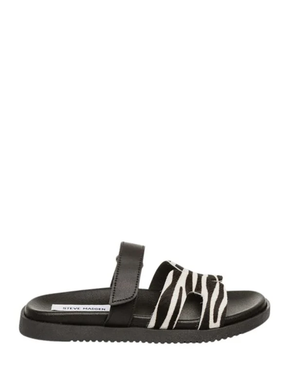 Steve Madden - Zebraste ženske papuče