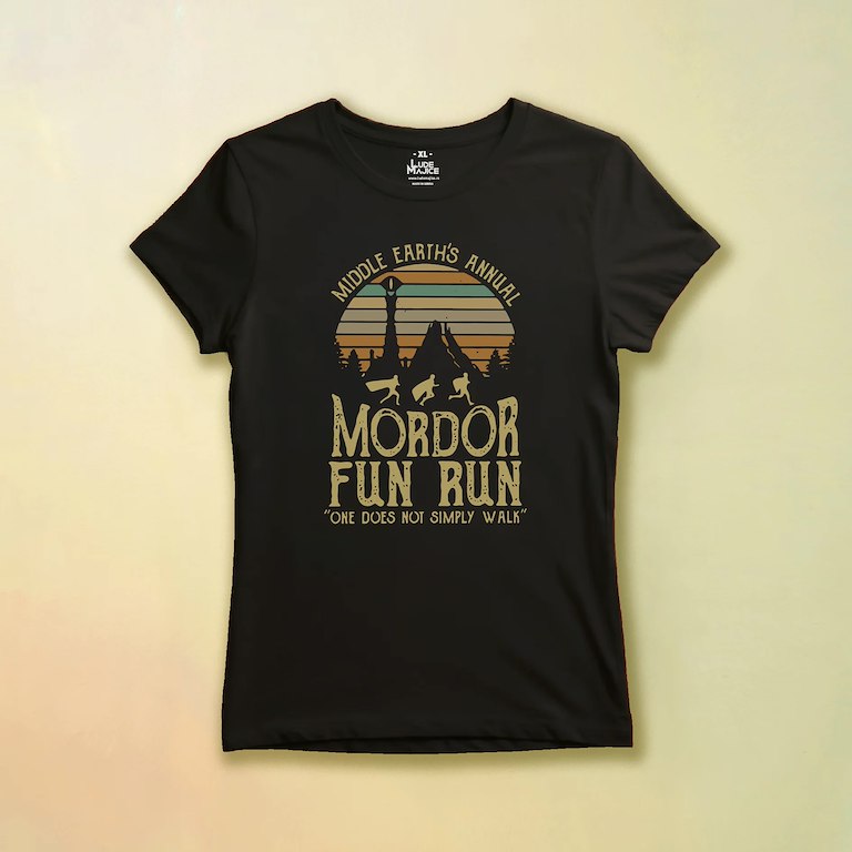 Mordor fun run majica