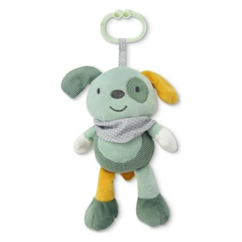 Lorelli muzička igračka za bebe Dog Green Natural, 0m+
