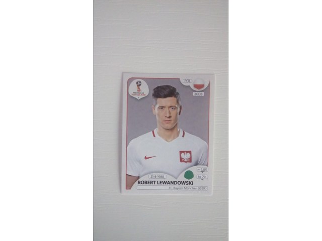 Panini FIFA 2018 Russia sličica broj 597