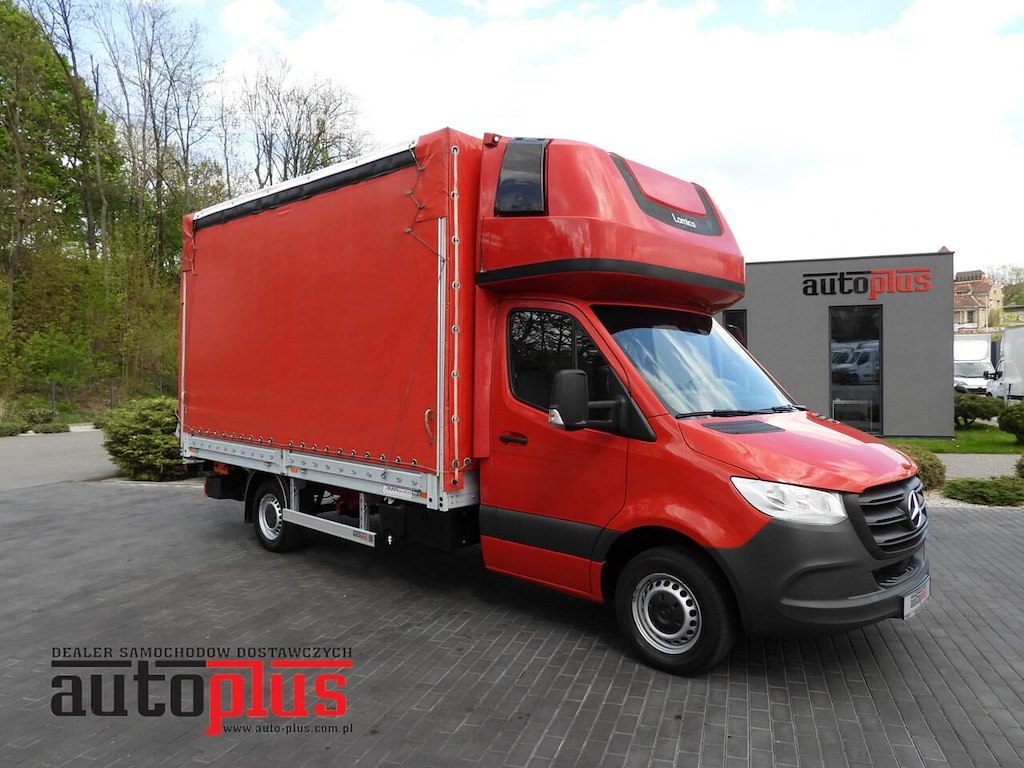 Mercedes-Benz SPRINTER 316 8 PALET PLANDEKA WINDA TEMPOMAT KLIMATYZACJA 160K kamion s ceradom < 3.5t