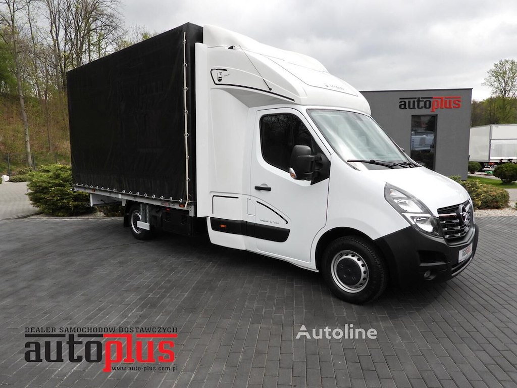 Opel MOVANO  PLANDEKA 10 PALET WEBASTO TEMPOMAT LEDY PNEUMATYKA KLIMA kamion s ceradom < 3.5t