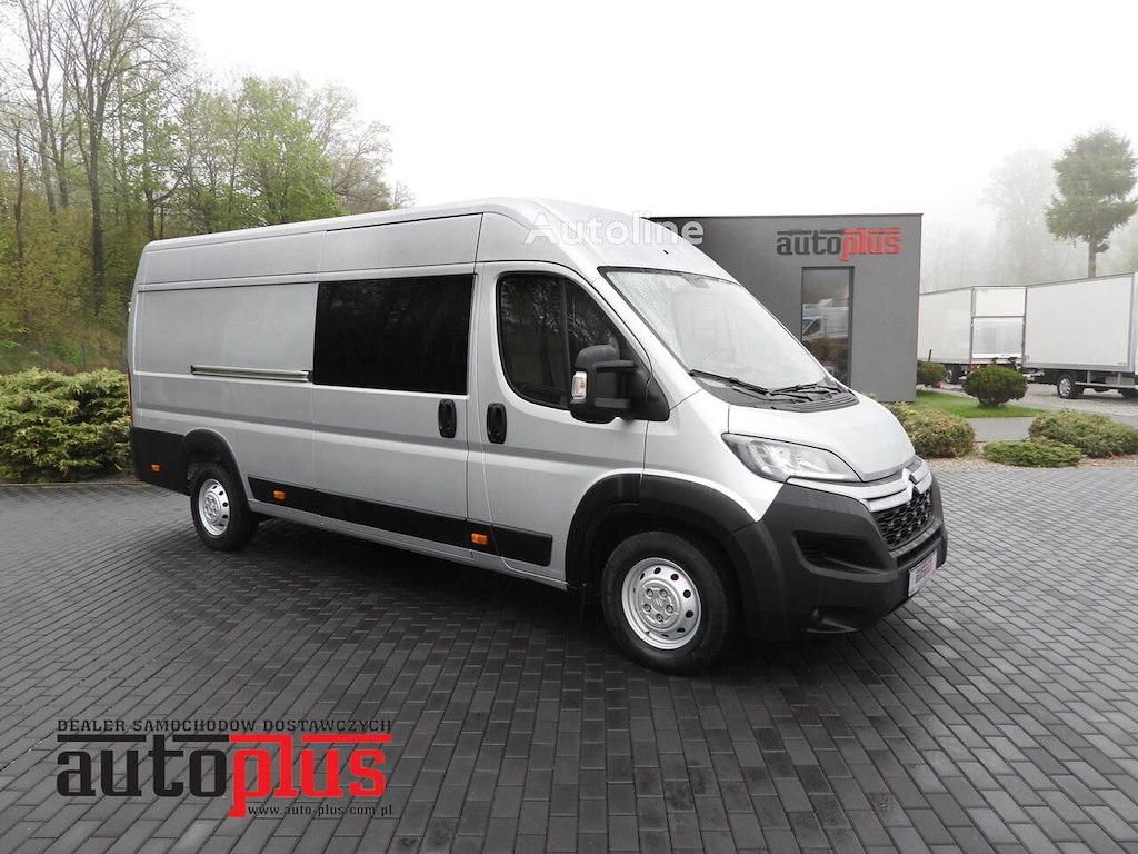 Citroen JUMPER  FURGON BRYGADÓWKA 7 MIEJSC TEMPOMAT LEDY KLIMATYZACJA kombi minibus