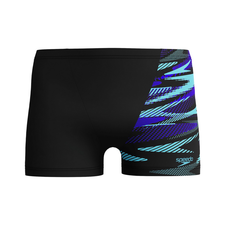 Speedo Hyper Boom V-Cut Aquashort Black Blue