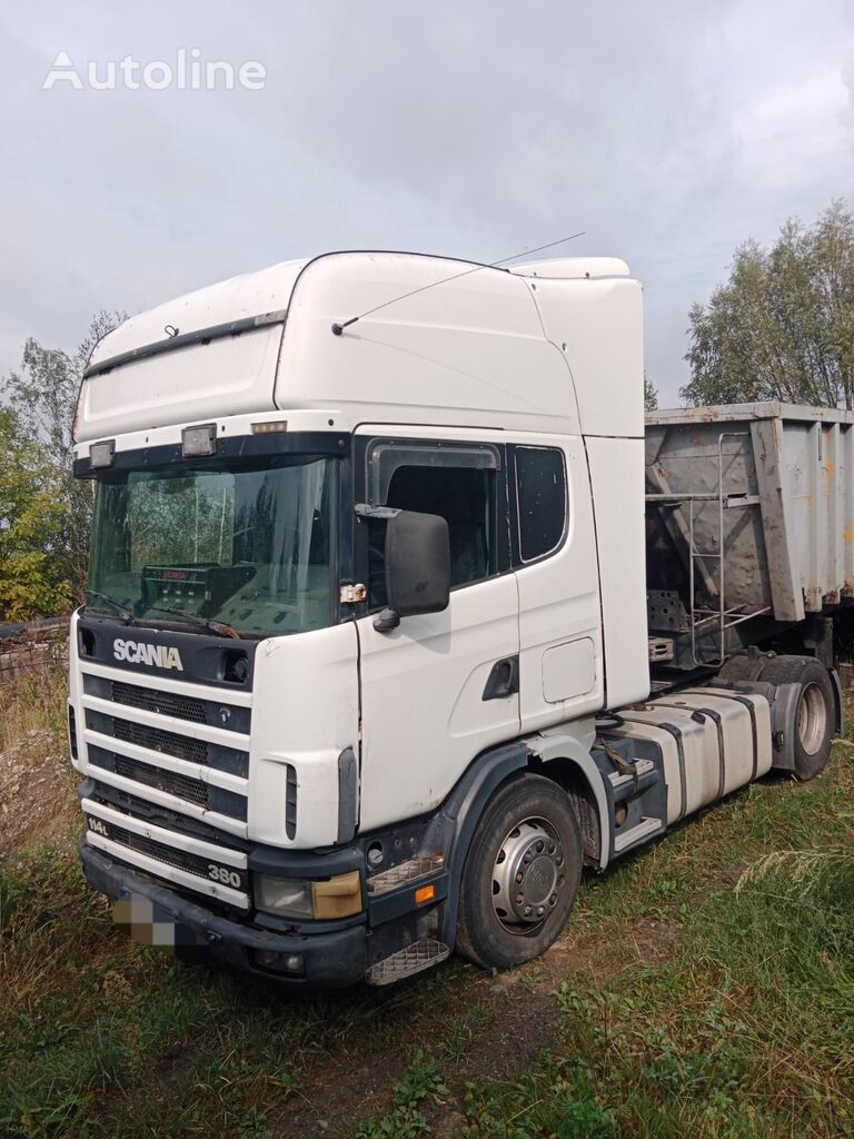 Scania L114 380 retarder hydraulik tipping tegljač