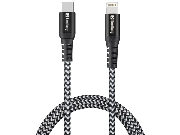 Kabl Sandberg Survivor 441-55 USB-C/Lightning 1m