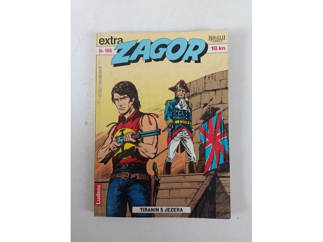 Zagor Extra 168 Tiranin s jezera