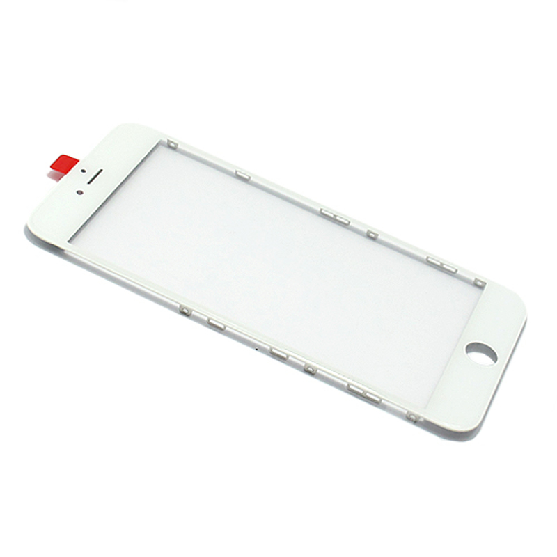 Staklo touch screen-a za Iphone 6 PLUS sa frejmom + oca white