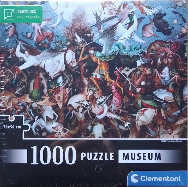 Clementoni Slagalica Puzzle Museum 1000pcs Compact Box 80620
