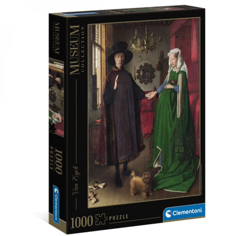 Clementoni Slagalica Puzzle 1000pcs Museum Van Eyck 39663