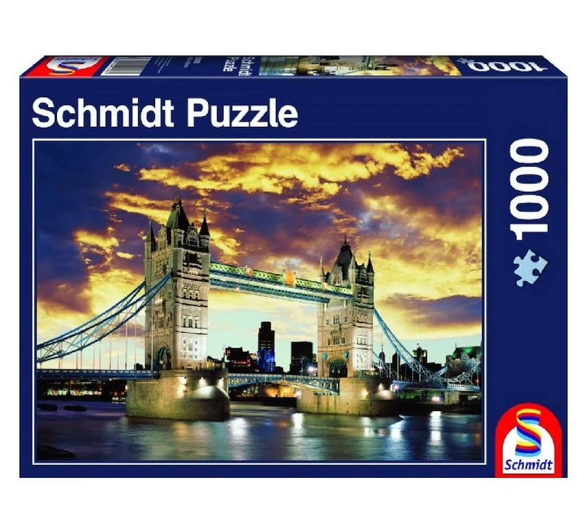 Schmidt Slagalica Puzzle 1000pcs Tower Bridge London 58181