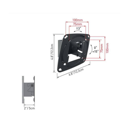 E110.B LCD TV zidni nosač 13-29 inča