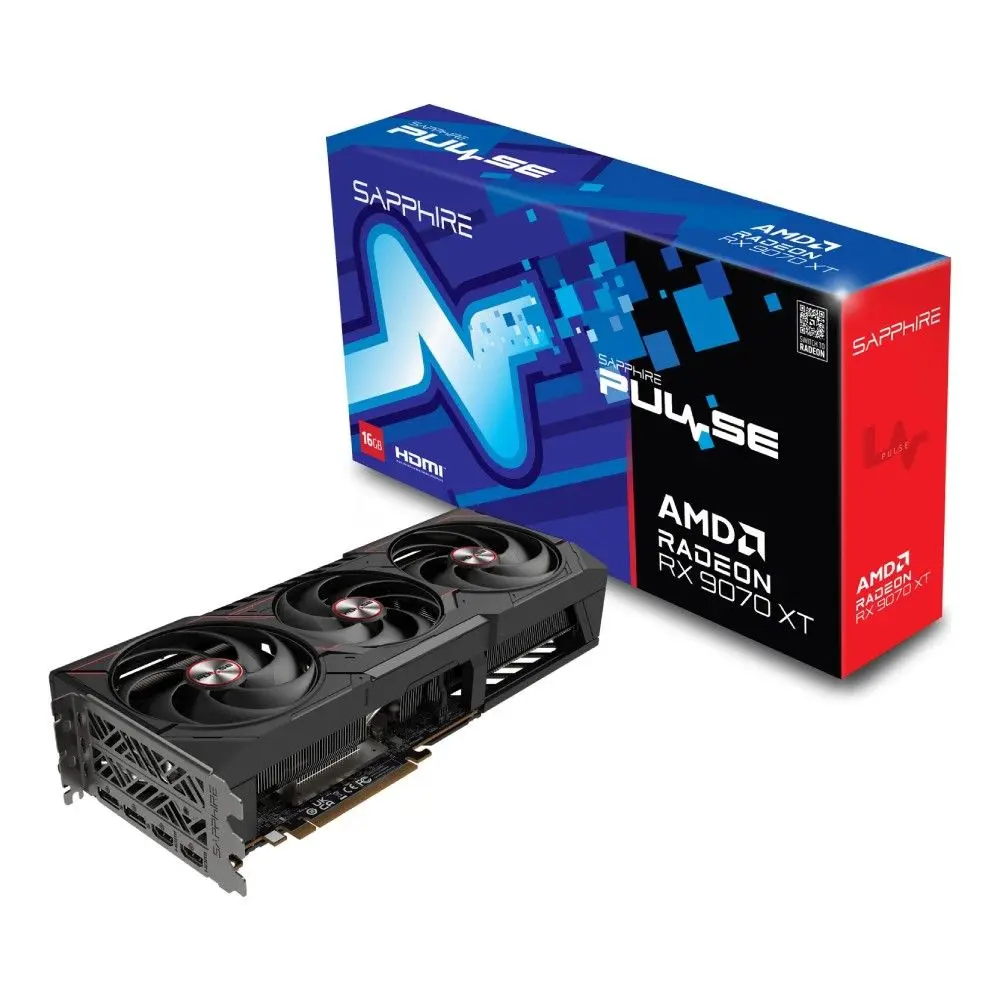 SAPPHIRE PULSE AMD Radeon RX 9070 XT 16GB