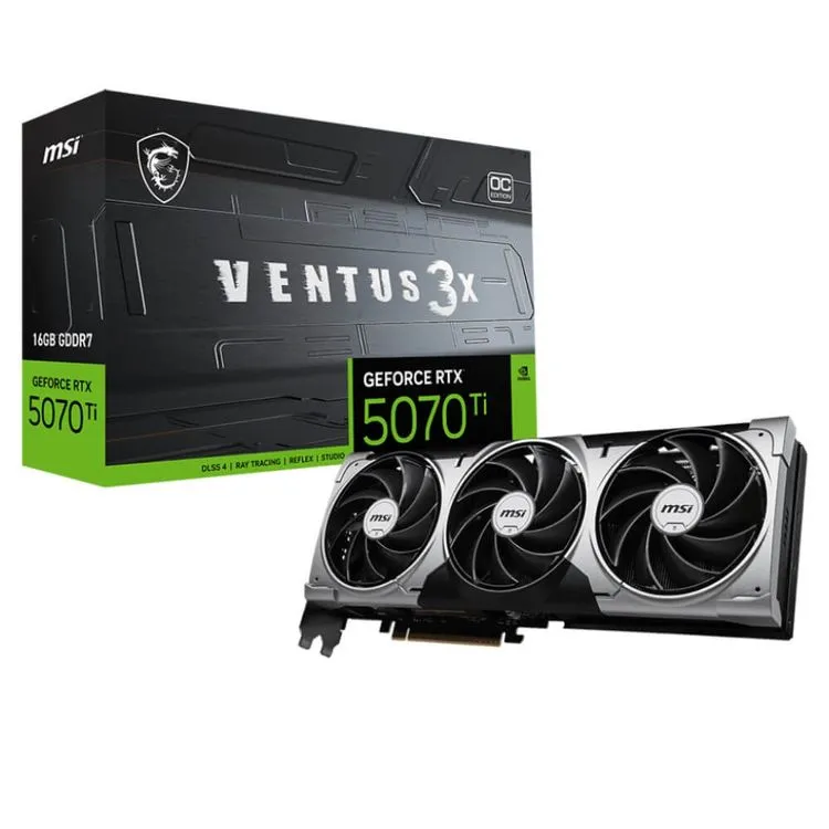 MSI GeForce RTX 5070 Ti 16GB VENTUS 3X OC