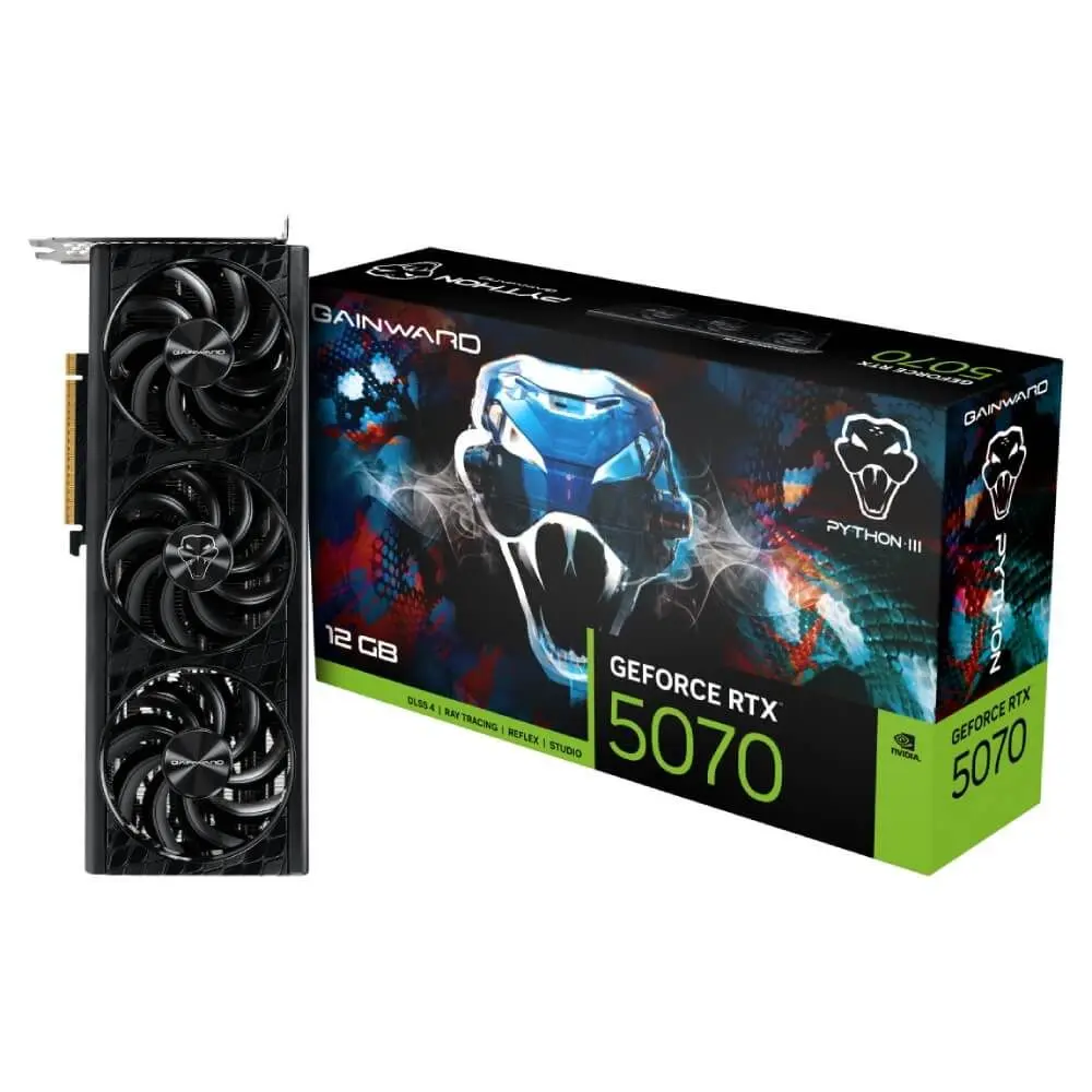 GAINWARD GeForce RTX 5070 Python III 12GB