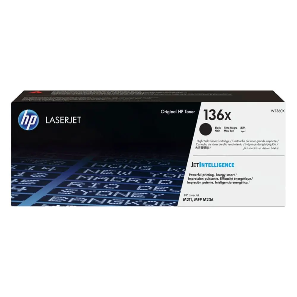 HP 136X Black W1360X Toner