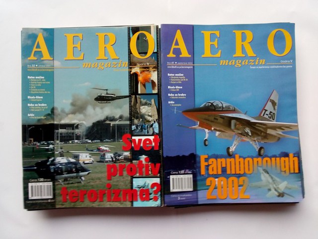 Aero magazin, 28 kom.,