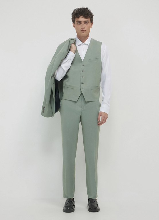 PLAIN-COLOURED WAISTCOAT ŽALFIJA