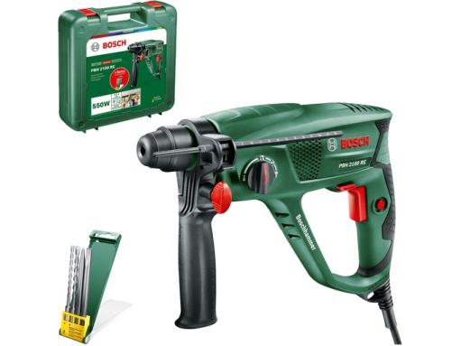 Bosch udarna bušilica PBH 2100 RE + set sekača i burgija (06033A9302)