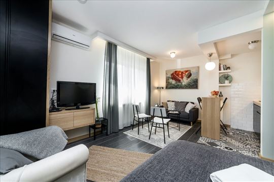 Dorćol -Knez Miletina -novo-namešteno-35m2+g.mesto