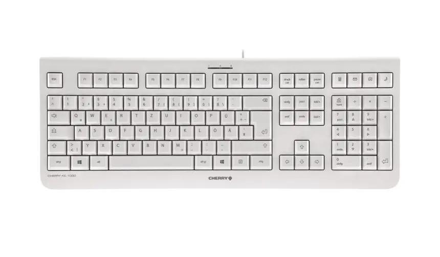 Cherry KC-1000 tastatura, USB, bela