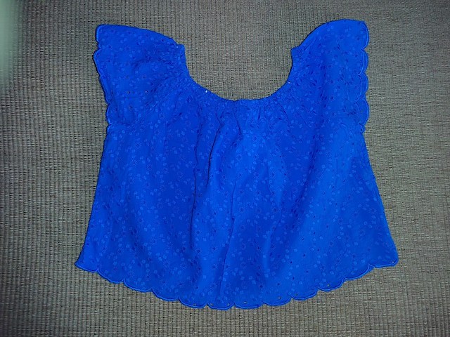 ✽✽ 128-134- Waikiki plava pamucna bluza