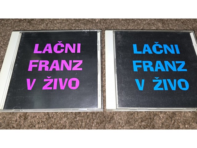 Lačni Franz - V živo 1 &;; 2 , 2CDa ,ORIGINAL (potpisi!)
