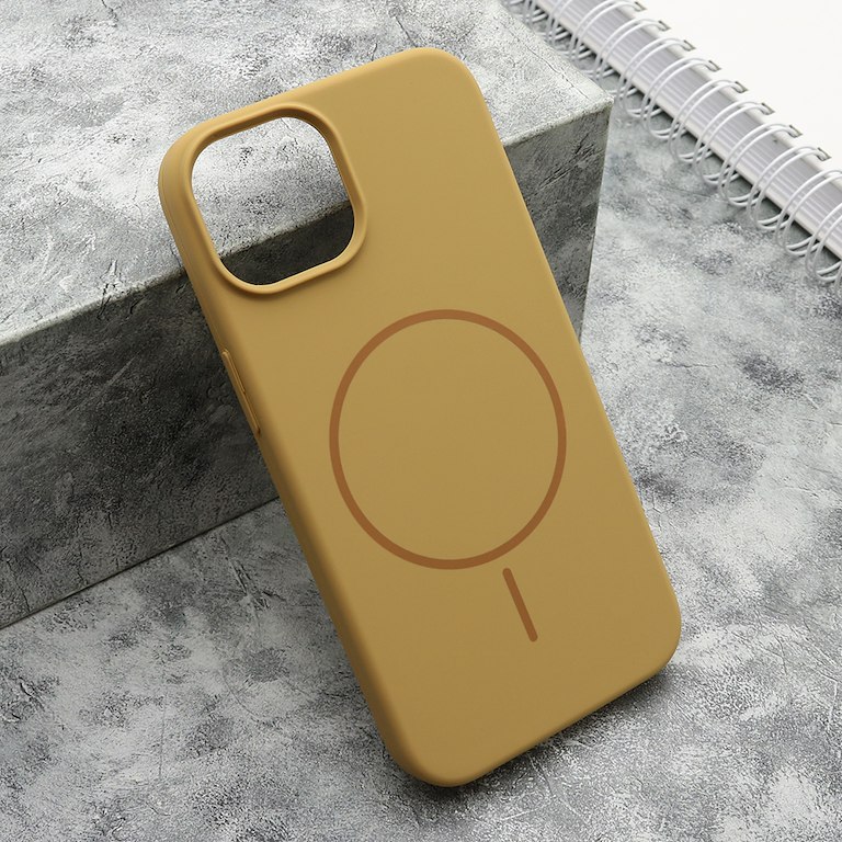 Futrola FLEX MagSafe za iPhone 14 (6.1) zlatna (MS)