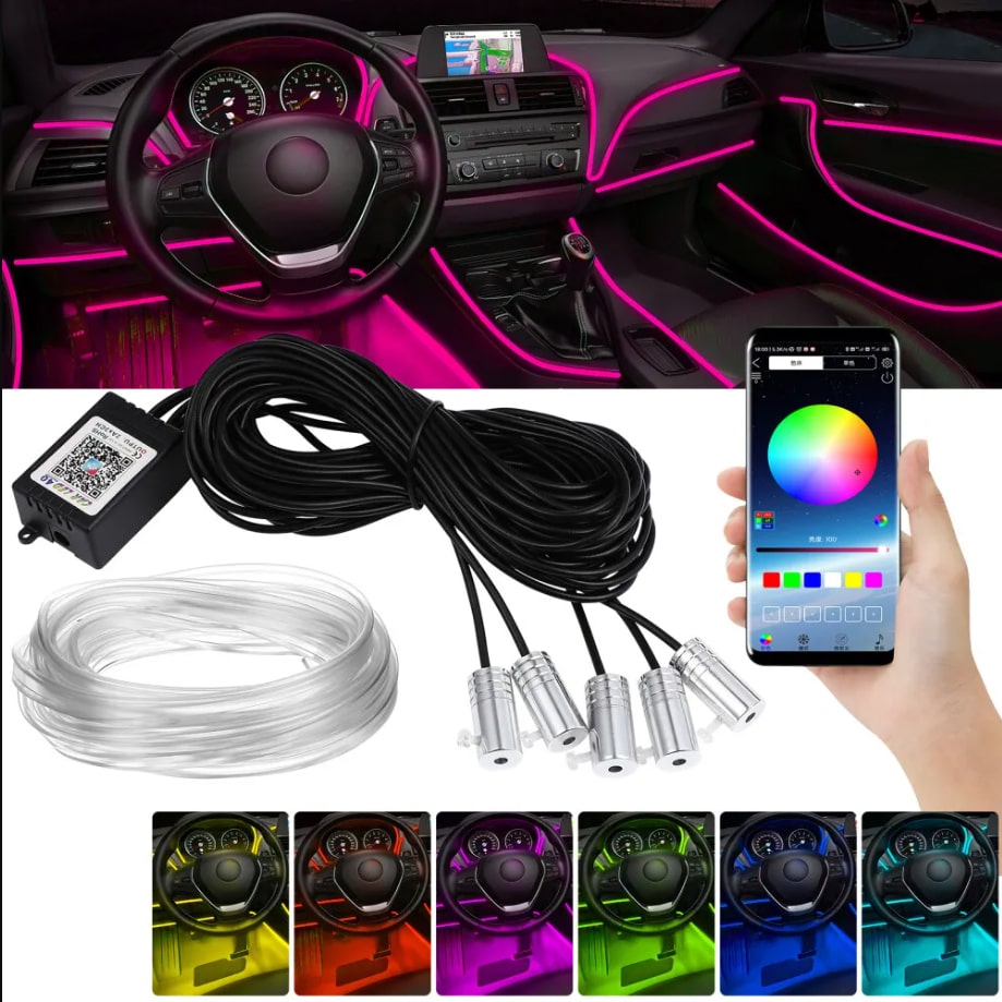 RGB ambijentalno osvetljenje na aplikaciju