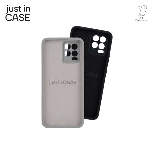 2u1 Extra case MIX PLUS paket CRNI za Realme 8