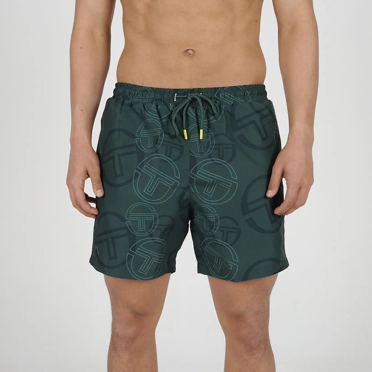 Sergio Tacchini Muški šorts Logo M, Zeleni