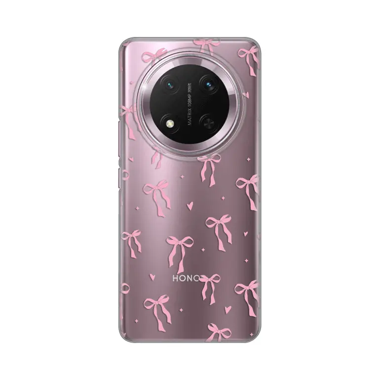 Maska za Honor Magic 7 Lite Cute Bow Silikonska Print Skin