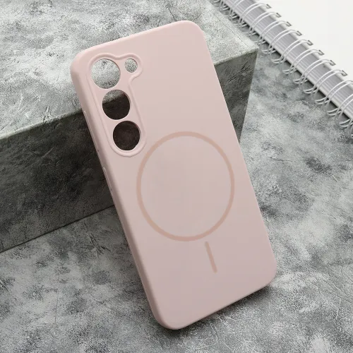 Futrola - maska FLEX MagSafe za Samsung S911B Galaxy S23 roze (MS)